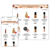 Foundation Shade Finder | Sephora