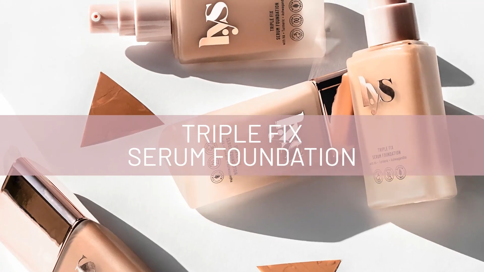 Triple Fix Clean Foundation with Hyaluronic Acid - LYS Beauty | Sephora