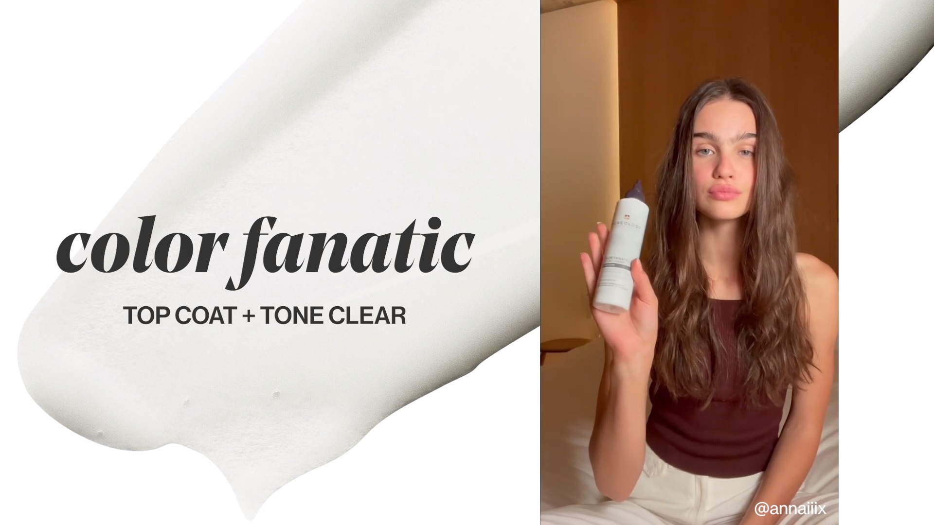 Color Fanatic Top Coat + Clear Hair Gloss - Pureology | Sephora