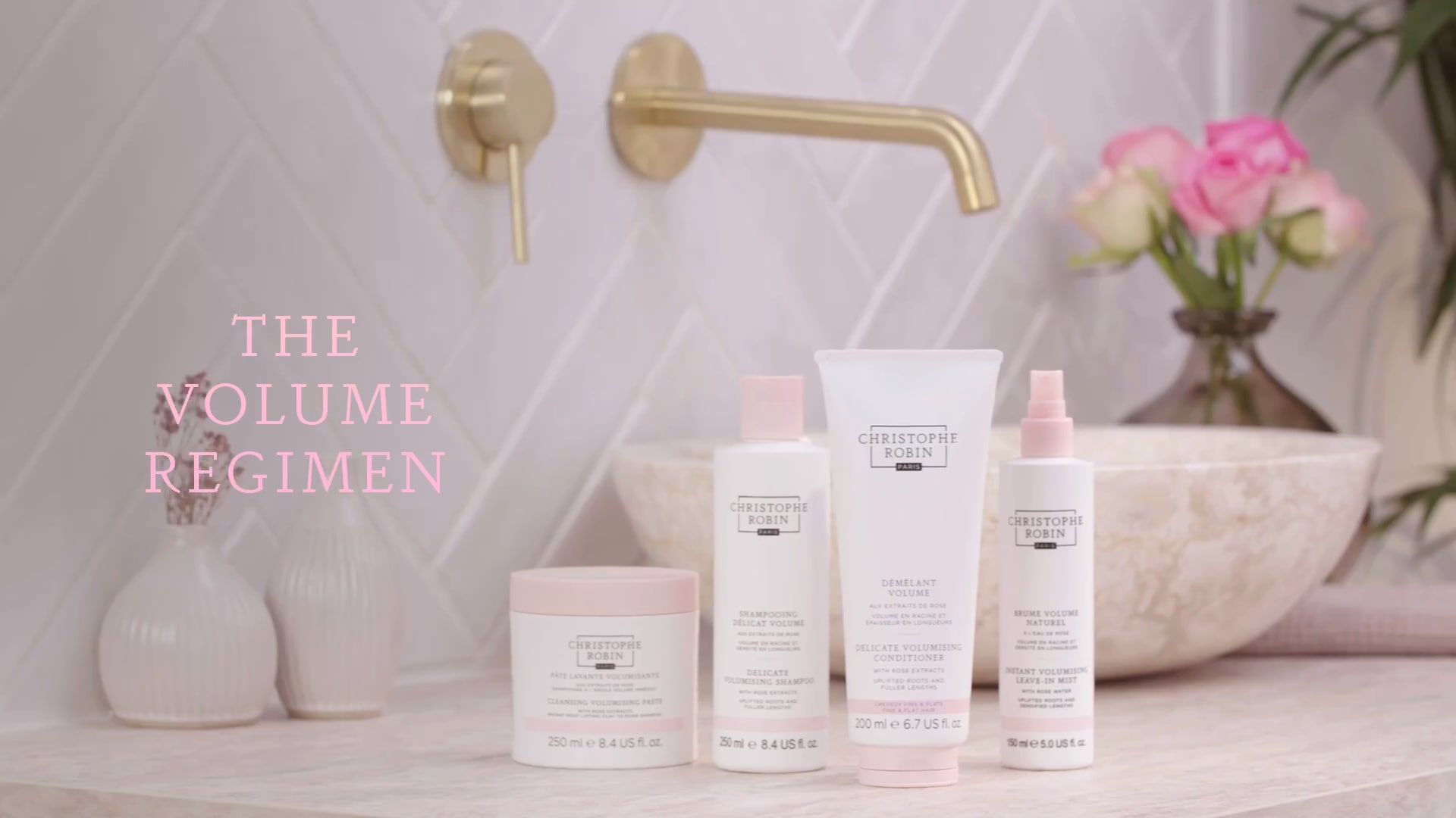 Volume Shampoo with Rose Extracts - Christophe Robin | Sephora