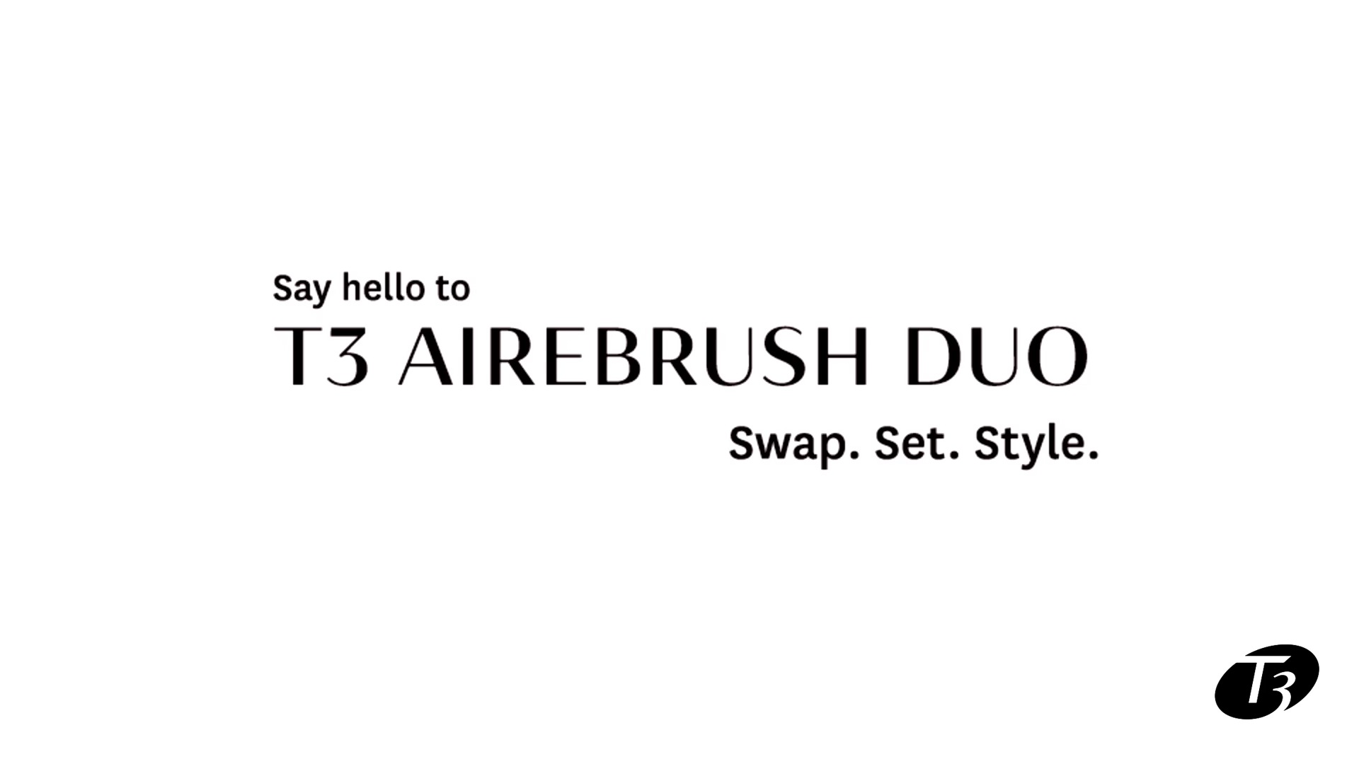AireBrush Duo Interchangeable Hot Air Blow Dry Brush - T3 | Sephora