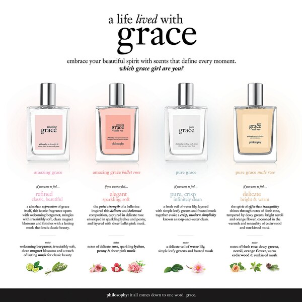 Amazing Grace Eau de Toilette - philosophy | Sephora