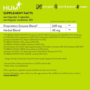 Flatter Me Digestive Enzyme Supplement - HUM Nutrition | Sephora