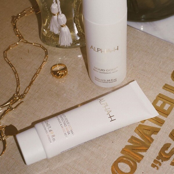 Liquid Gold Ultimate Perfecting Mask with Glycolic, Ferulic and Lactic ...