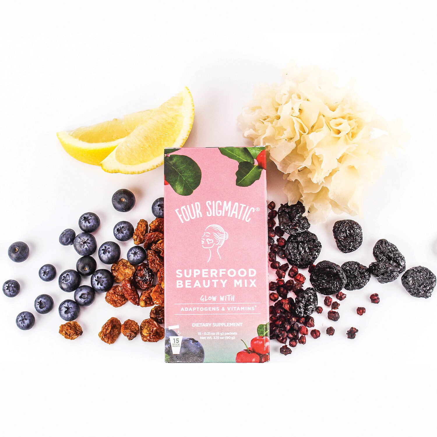 Four Sigmatic Superfood Beauty Mix With Adaptogens & Vitamins - Big ...