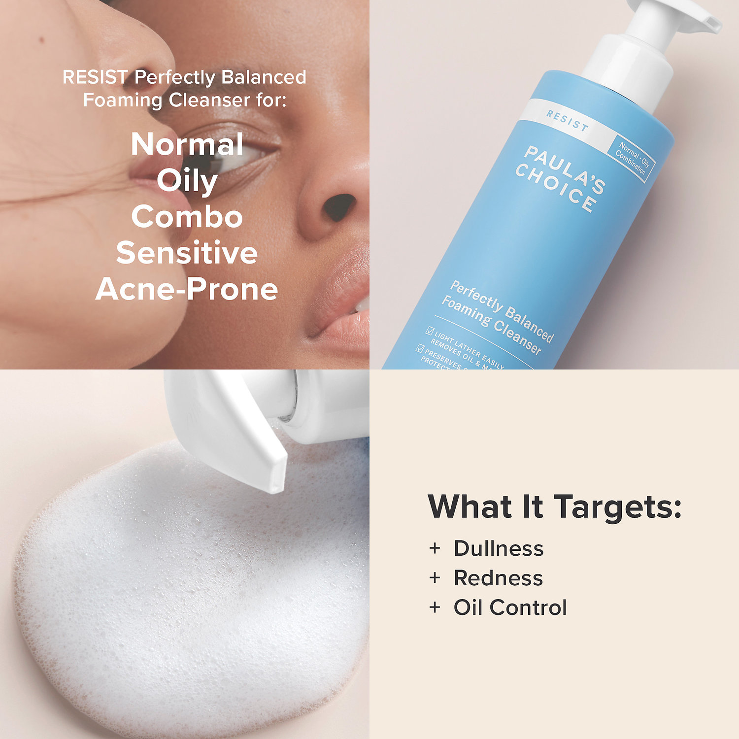 Paula's Choice RESIST Perfectly Balanced Foaming Cleanser | Hamilton Place