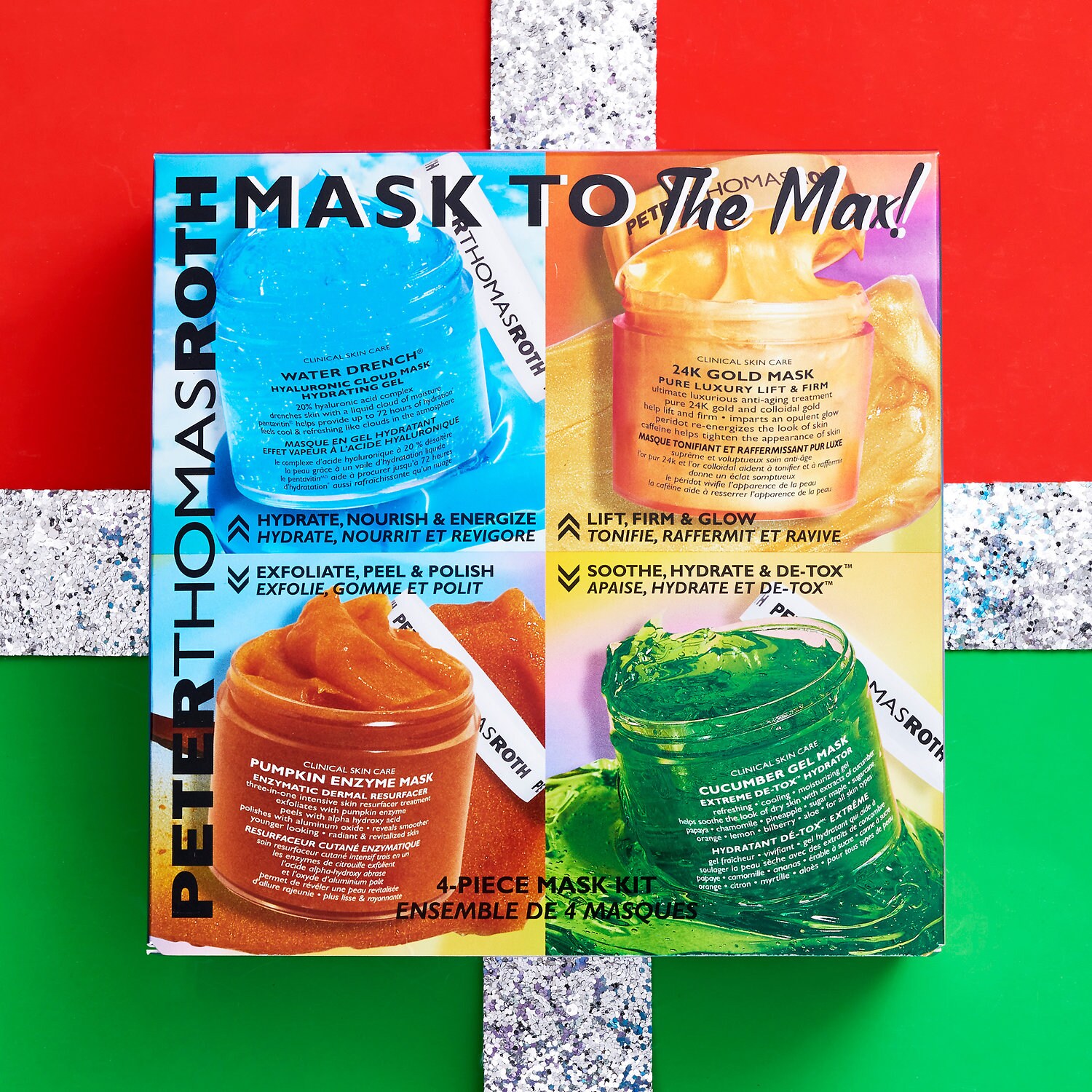 Peter Thomas Roth Mask To The Max! 4-Piece Mask Kit - Big Apple Buddy