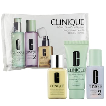 3-Step Care System For Skin Type 1, 2 - CLINIQUE | Sephora