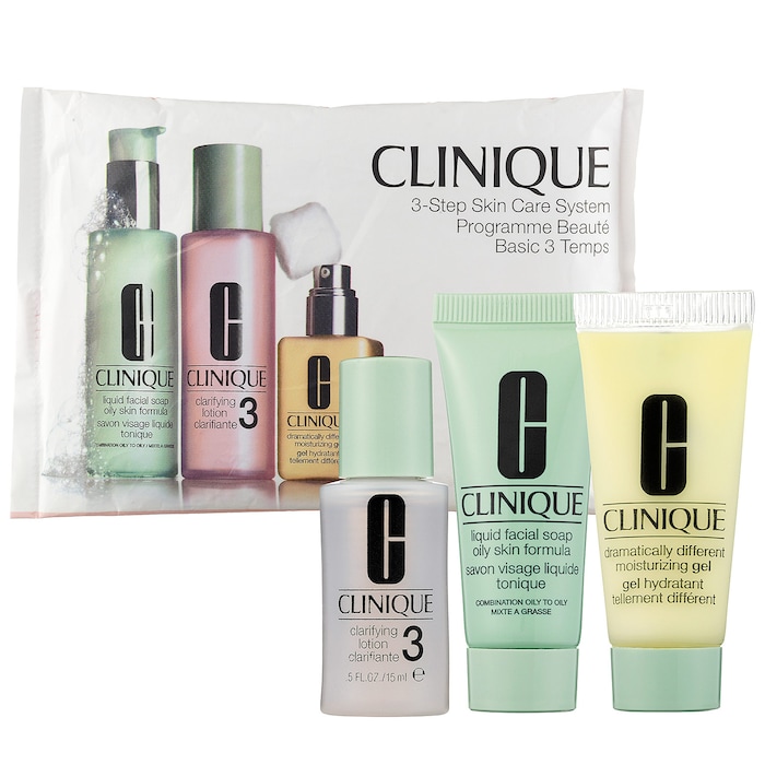 3-Step Care System For Skin Type 3,4 - CLINIQUE | Sephora