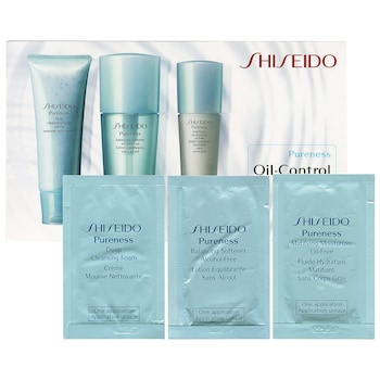 Skincare 1 2 3 Pureness Oil-Control sample trio - Shiseido | Sephora