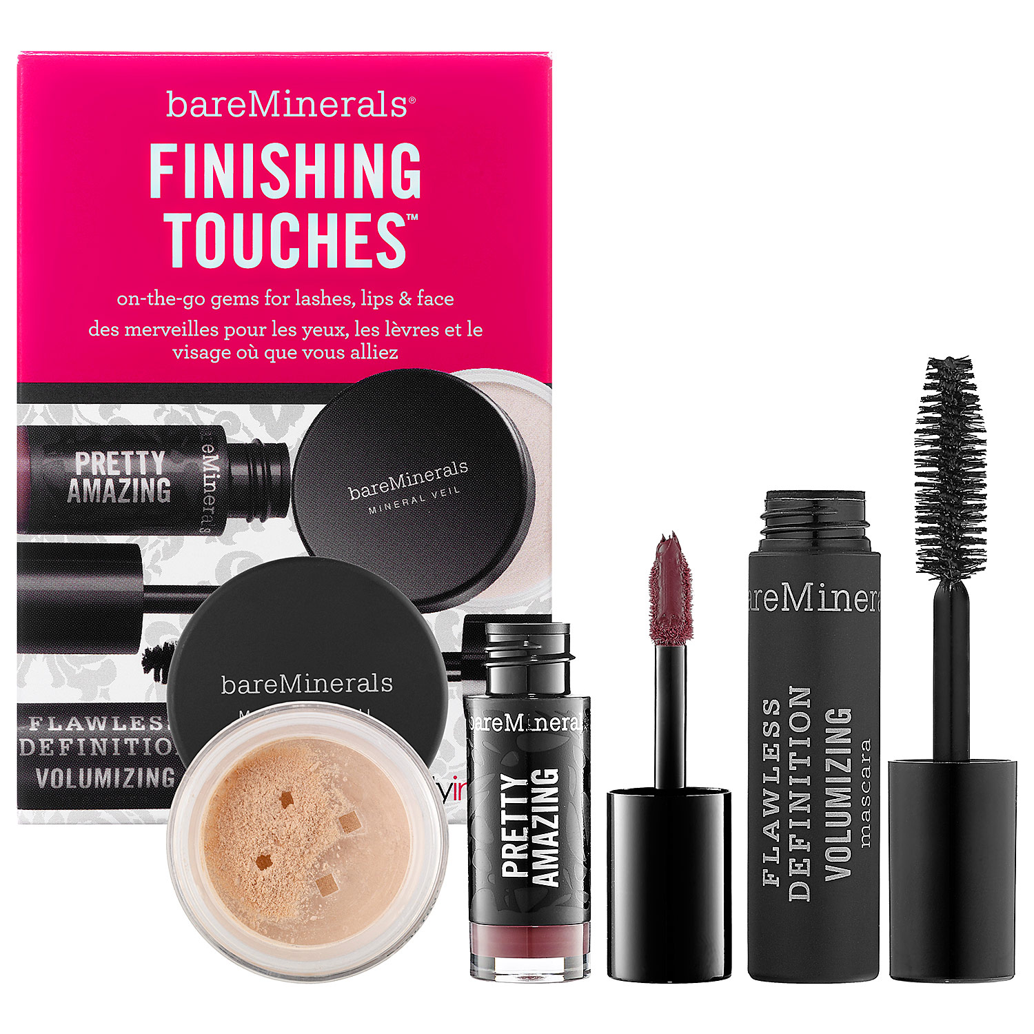 Finishing Touches deluxe sample set - bareMinerals | Sephora