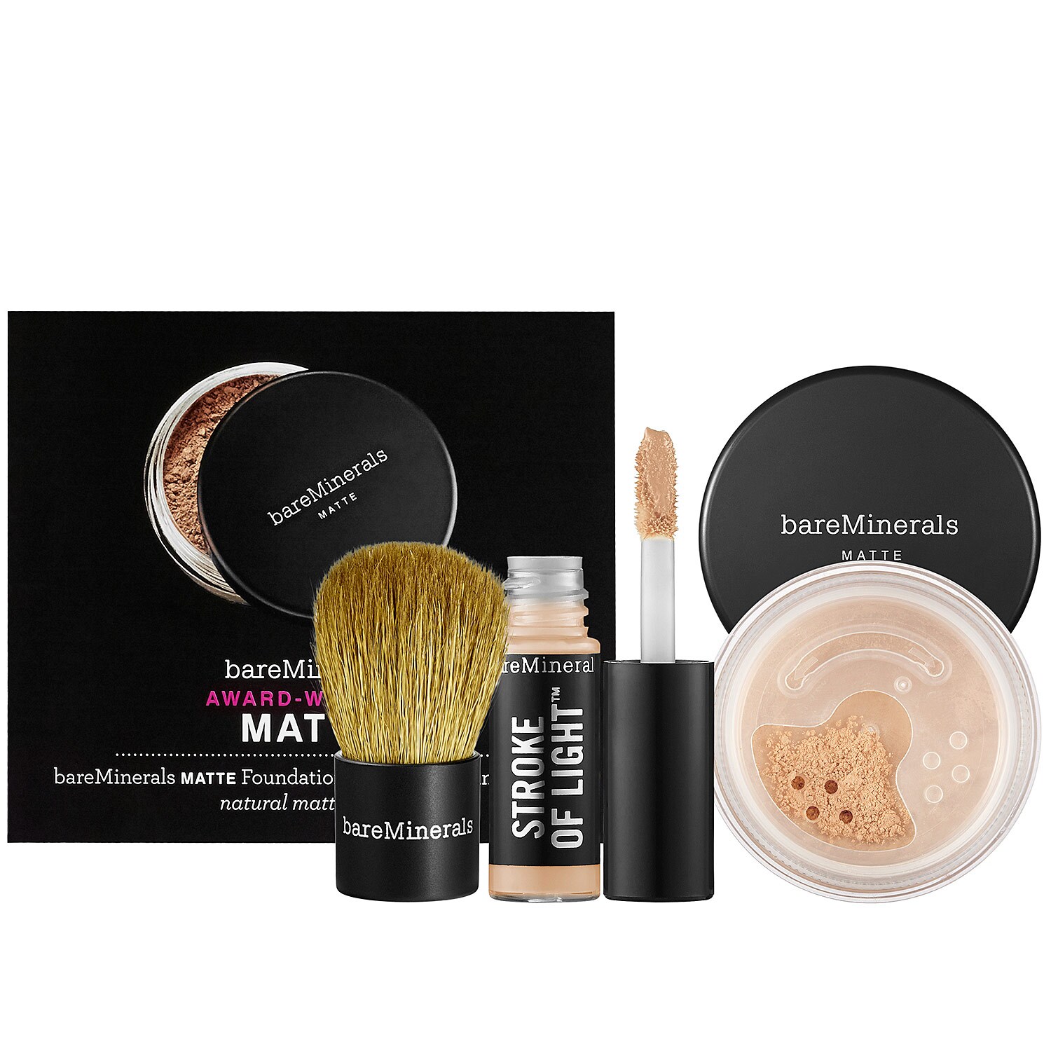 Complexion Sample Set in Matte Fairly Light - bareMinerals | Sephora