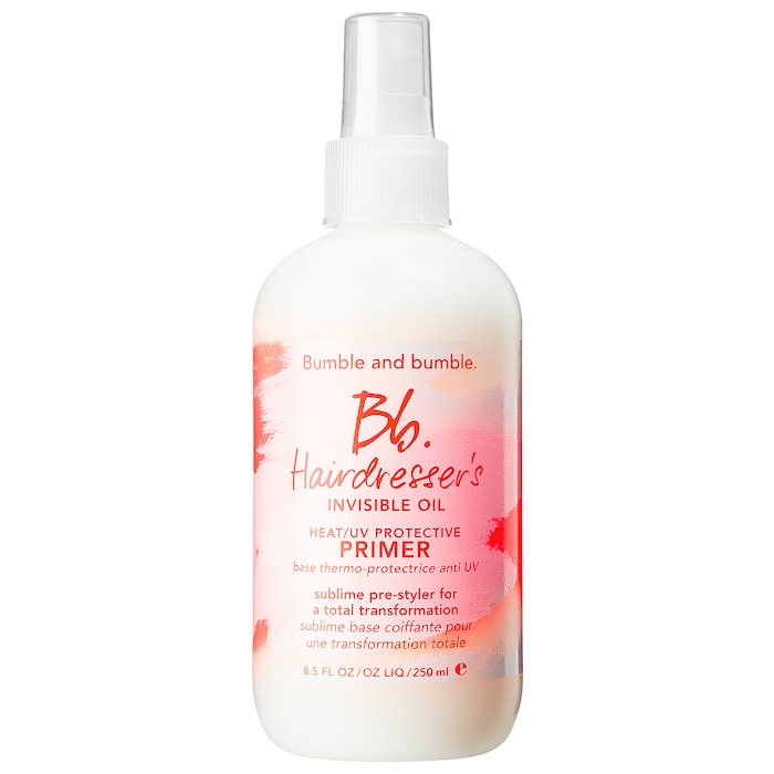 Hairdresser’s Invisible Oil Heat & UV Protective Primer - Bumble and ...