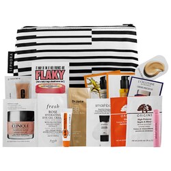 Striped Sample Bag - | Sephora