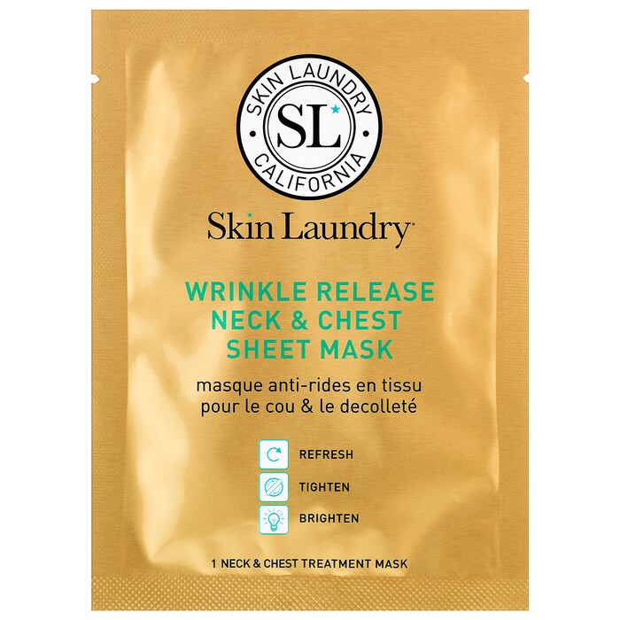 Wrinkle Release Neck & Chest Sheet Mask - Skin Laundry | Sephora