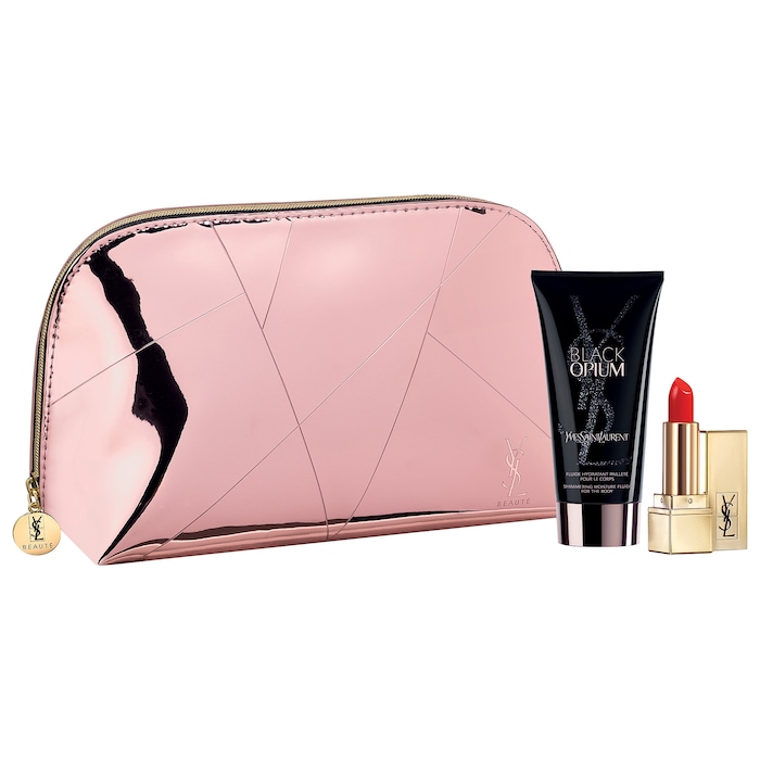 Pink Pouch & Sample Set - Yves Saint Laurent | Sephora