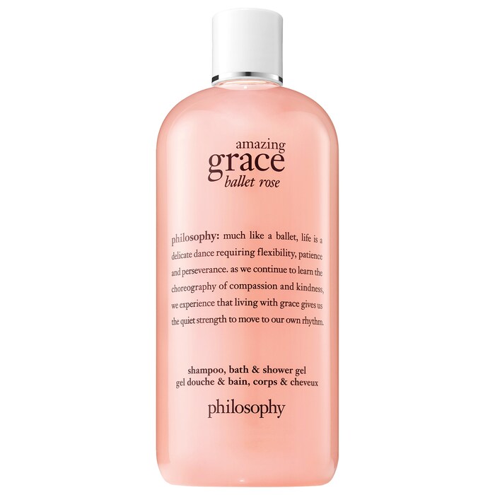 Amazing Grace Ballet Rose Shampoo, Bath, & Shower Gel - philosophy ...