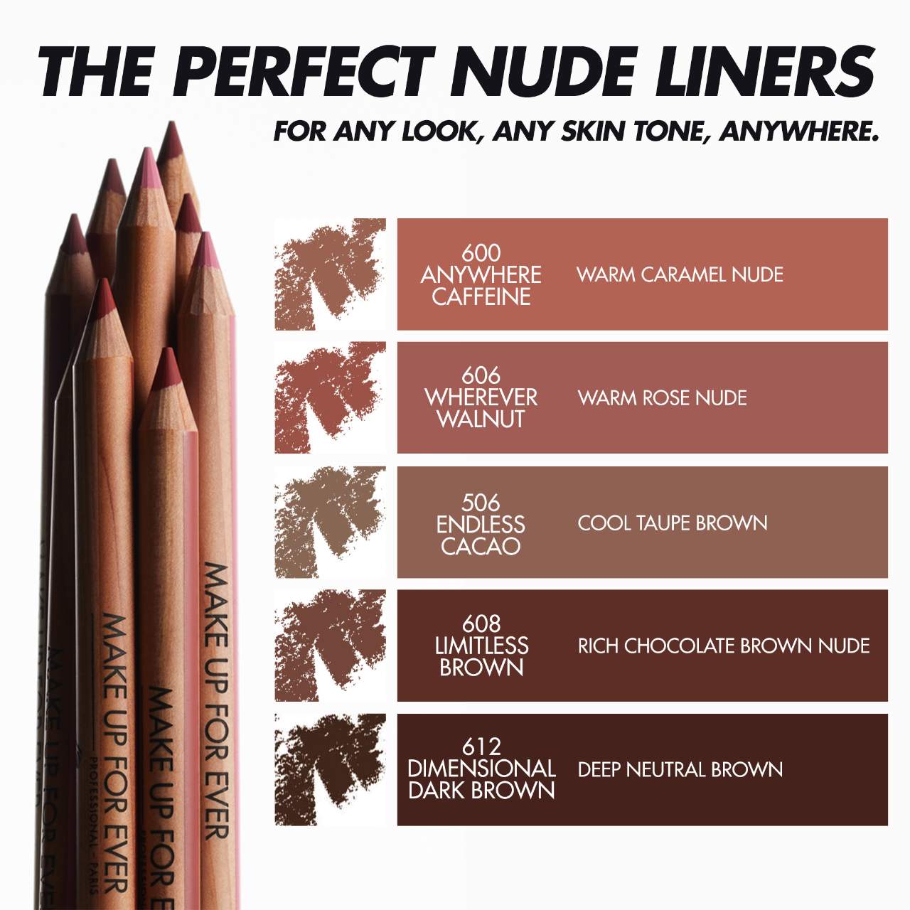Make Up For Ever Artist Color Pencil Longwear Lip Liner International ...