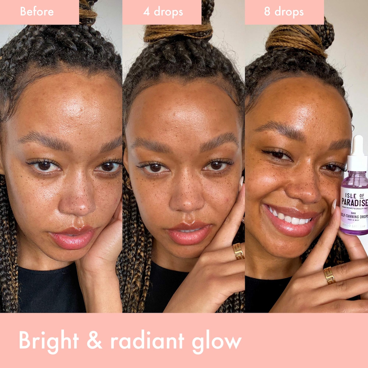 Isle of Paradise Self Tanning Natural Glow Face Drops | Pacific City