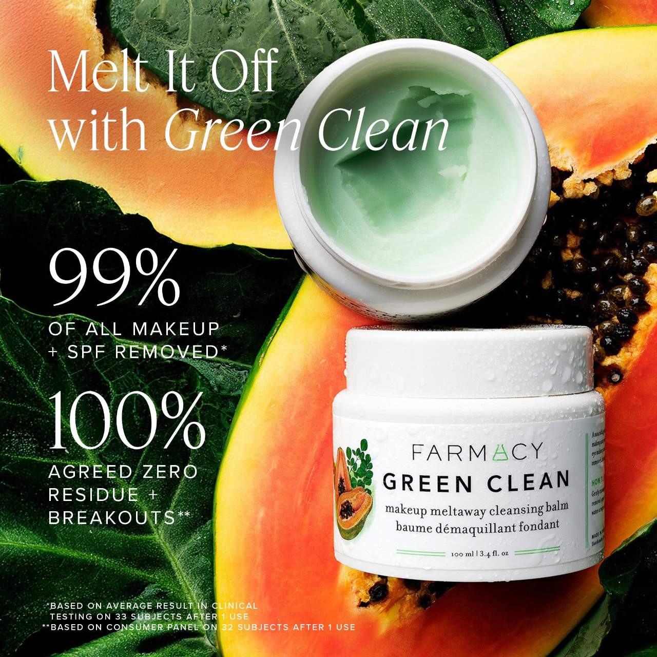 Farmacy Green Clean Makeup Removing Cleansing Balm | The Summit at ...