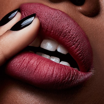 Mac Cyber Lipstick On Dark Skin