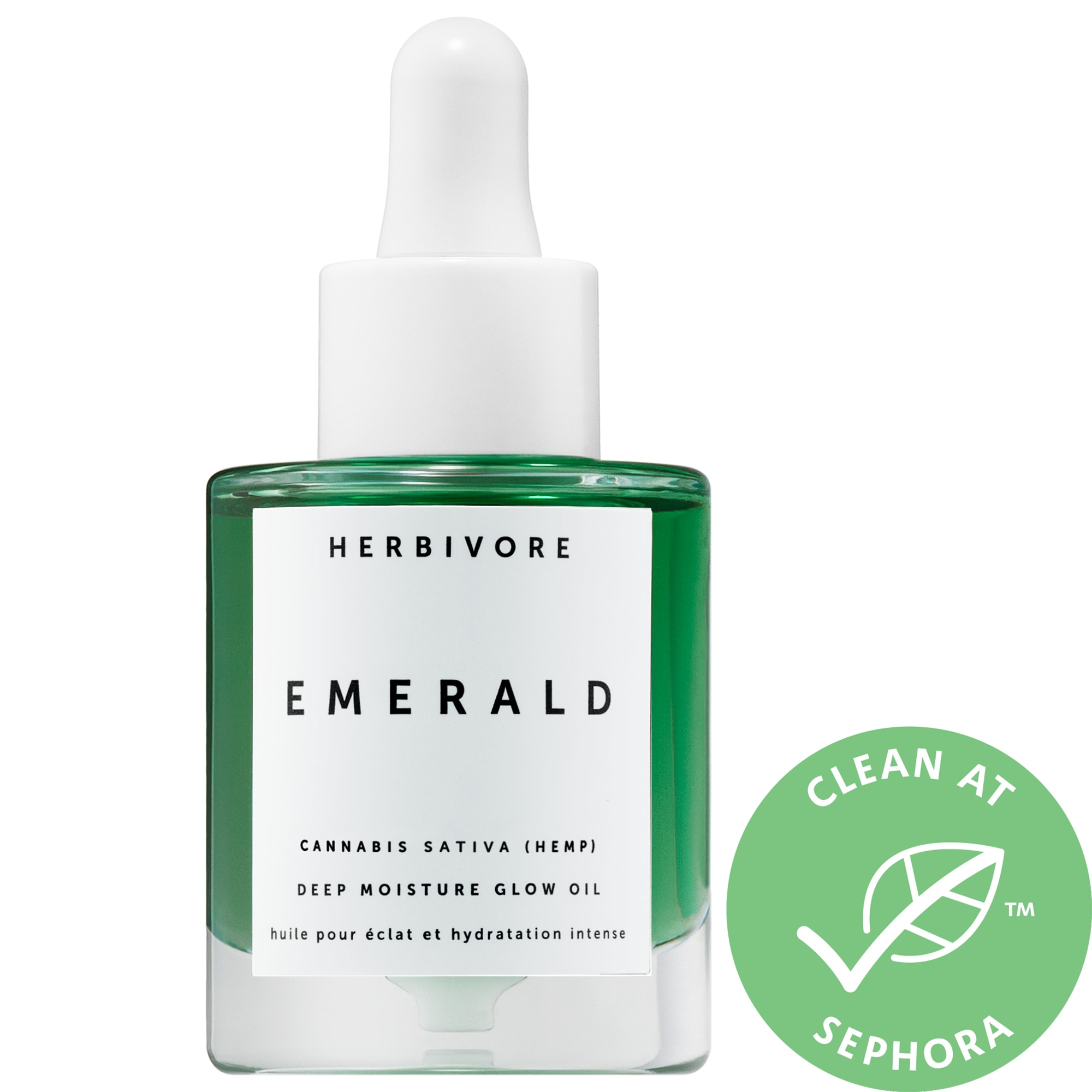 Emerald Hemp Seed Deep Moisture Glow Oil - Herbivore | Sephora