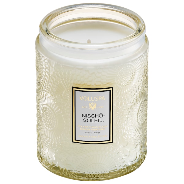 Mini Nissho-Soleil Glass Jar Candle - VOLUSPA | Sephora
