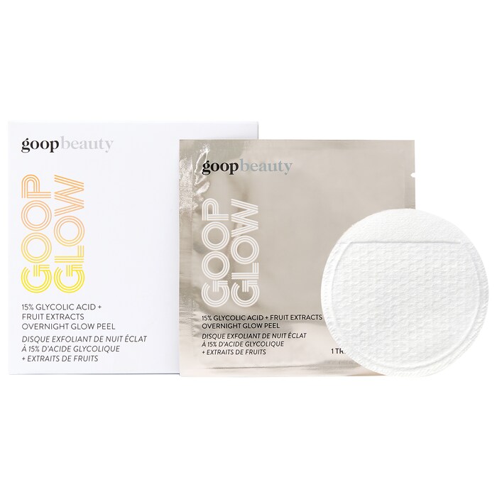 Mini GOOPGLOW 15% Glycolic Acid Overnight Glow Peel - goop | Sephora