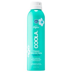 Classic Body Organic Sunscreen Spray SPF 50 Fragrance-Free - COOLA ...