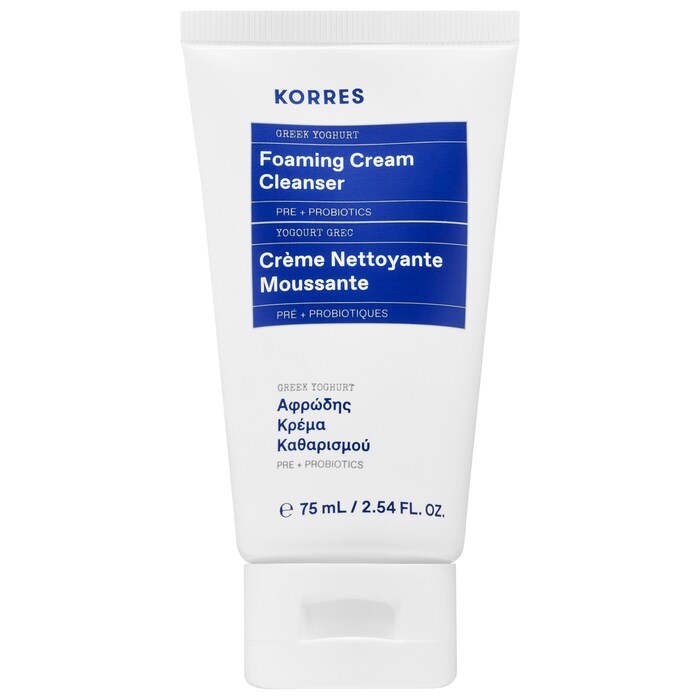 Mini Greek Yoghurt Foaming Cream Cleanser - KORRES | Sephora