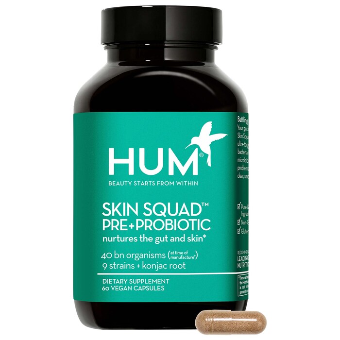 Skin Squad™ Pre + Probiotic Supplement for Acne-Prone Skin - HUM ...