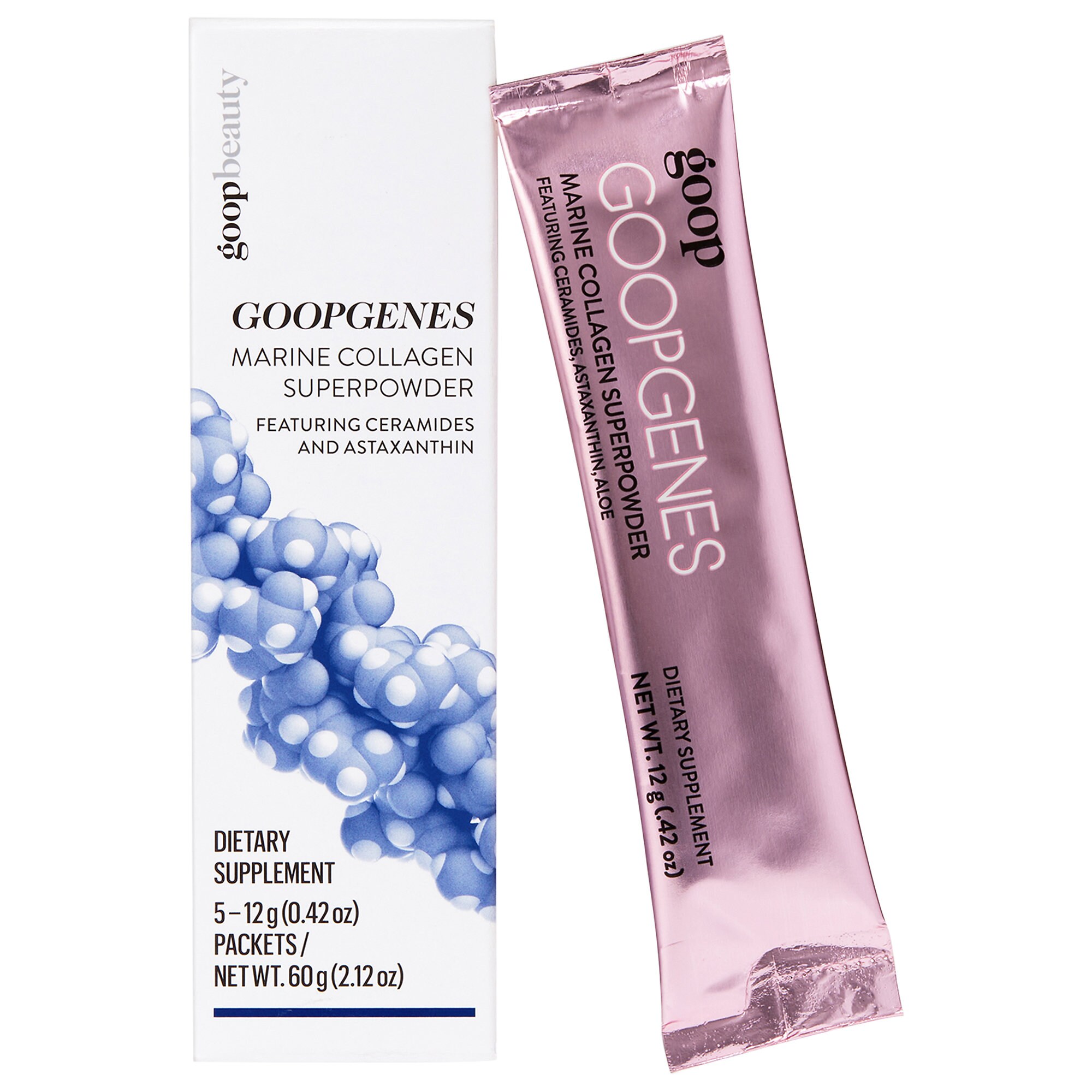 Goop Genes Marine Collagen Superpowder 5 Packets | ModeSens