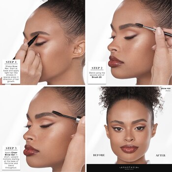 Thick Sharpie Eyebrows