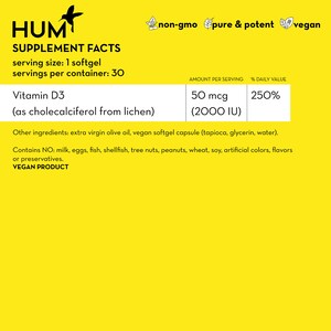 Here Comes The Sun Vitamin D Supplement - HUM Nutrition | Sephora