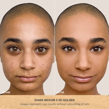 Powder Foundation Before And After