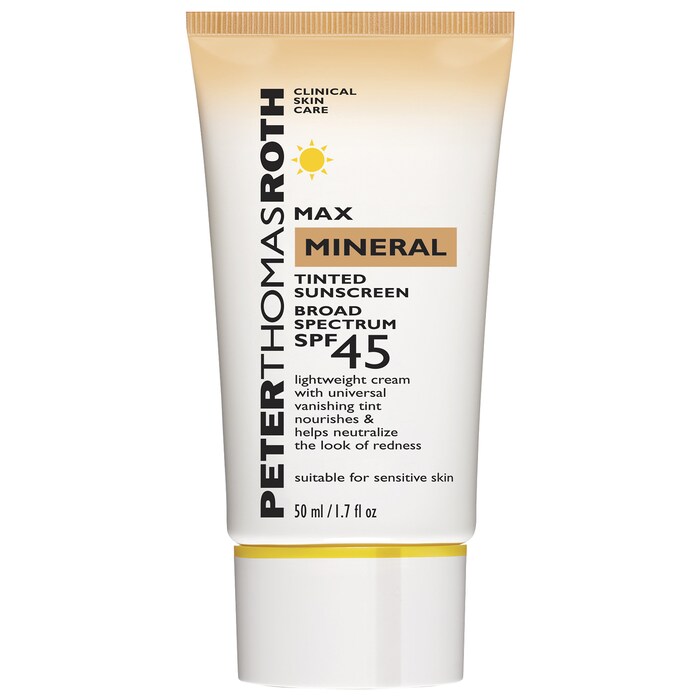 Max Mineral Tinted Sunscreen Broad Spectrum SPF 45 - Peter Thomas Roth ...