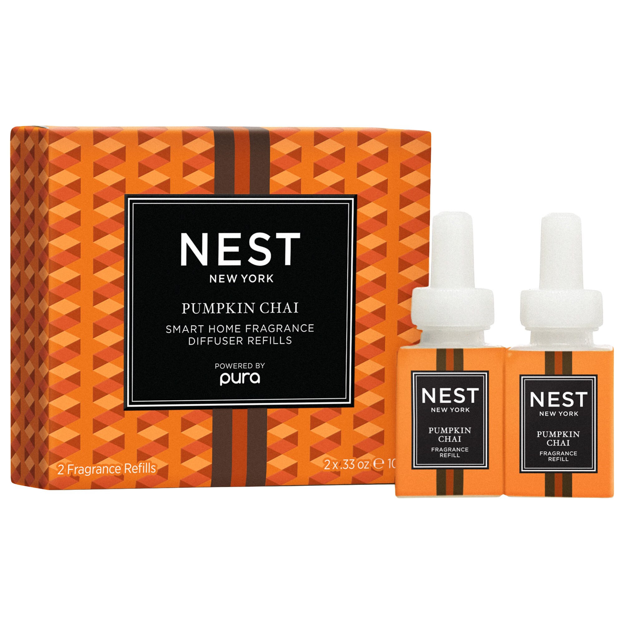 Nest New York Pumpkin Chai Refill Duo For Pura Smart Home Fragrance ...