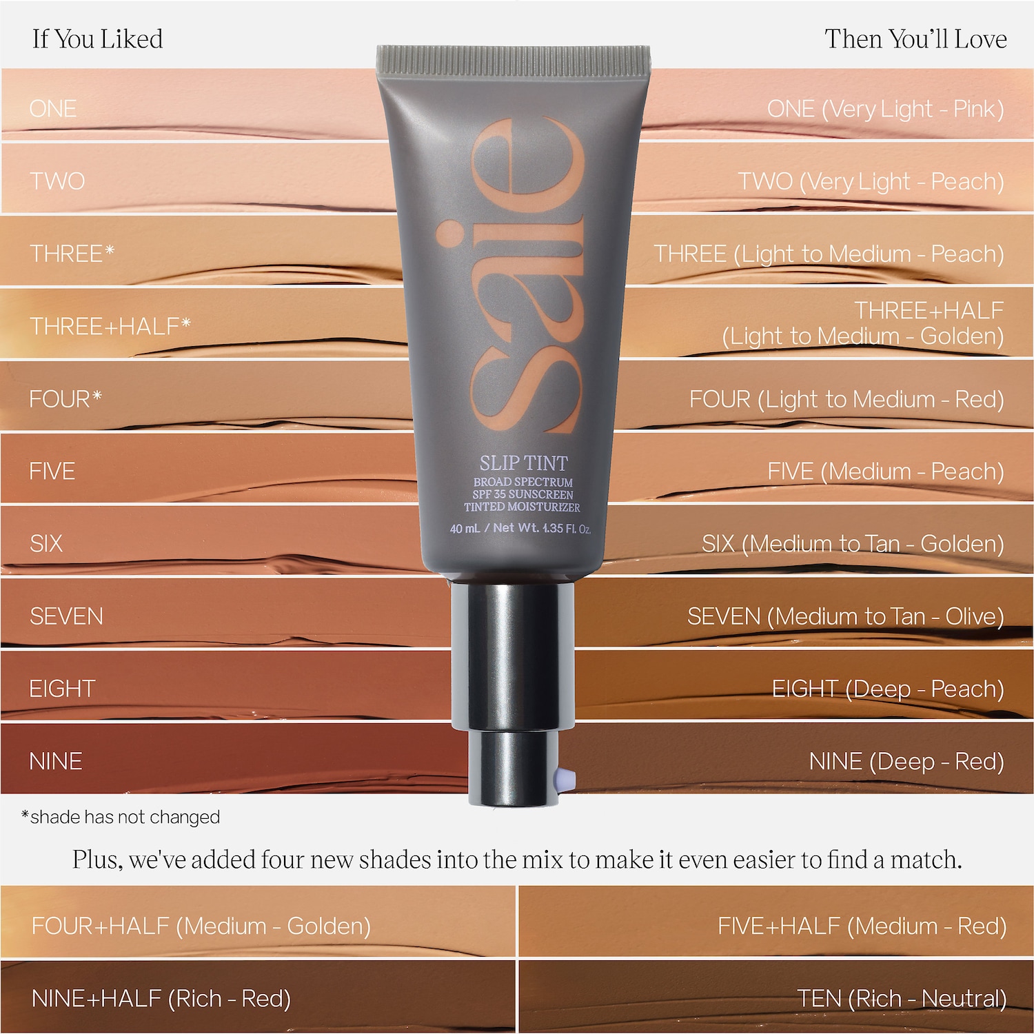 Saie Slip Tint Dewy Tinted Moisturizer SPF 35 Sunscreen | The Summit