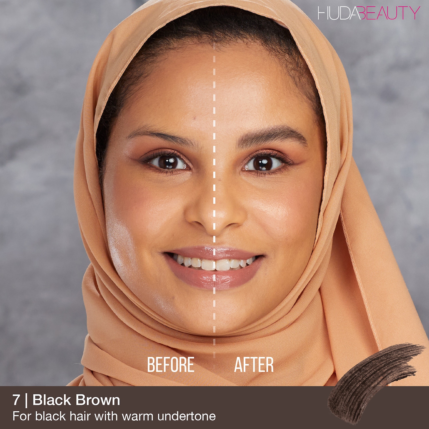 HUDA BEAUTY #BombBrows Full ‘n Fluffy Volumizing Fiber Gel | Mall of ...