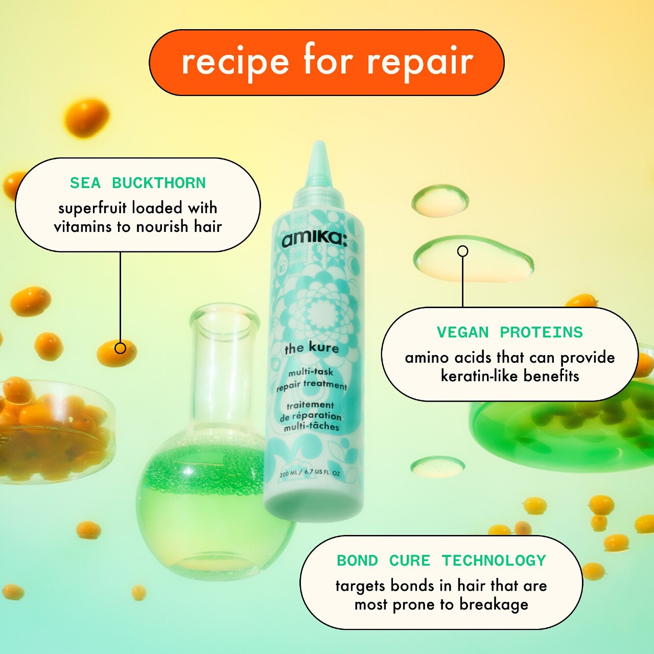 Amika The Kure Multi-Task Repair Treatment | Hamilton Place