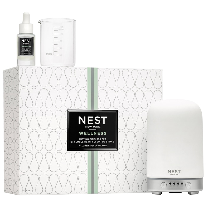 Wild Mint & Eucalyptus Misting Diffuser Set - NEST New York | Sephora