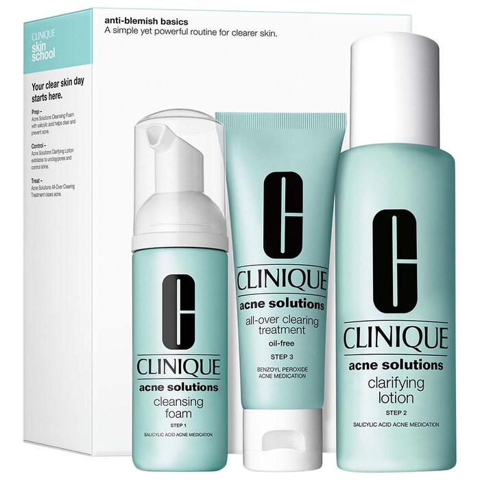 Acne Basics Skincare Set - CLINIQUE | Sephora