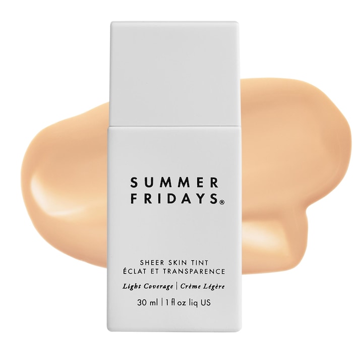 Sheer Skin Tint with Hyaluronic Acid + Squalane - Summer Fridays | Sephora
