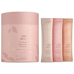 GRO WELL Hair Boost Supplement Powder + Probiotic - Vegamour | Sephora