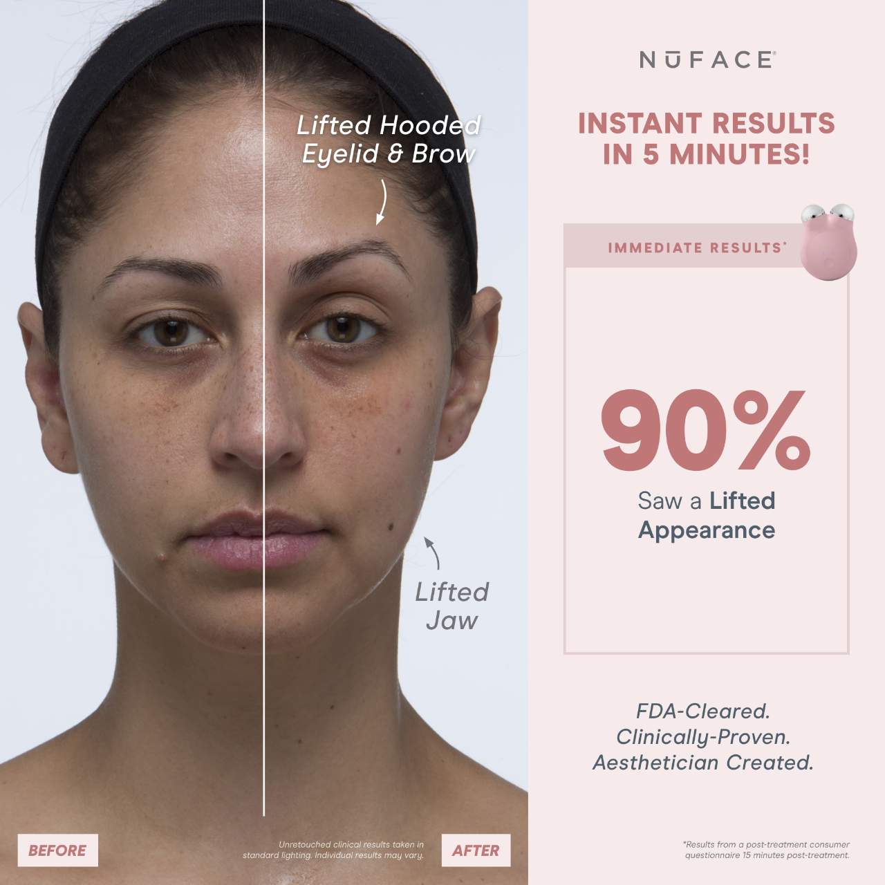 NuFACE® Mini+ Petite Facial Toning Device | Hamilton Place