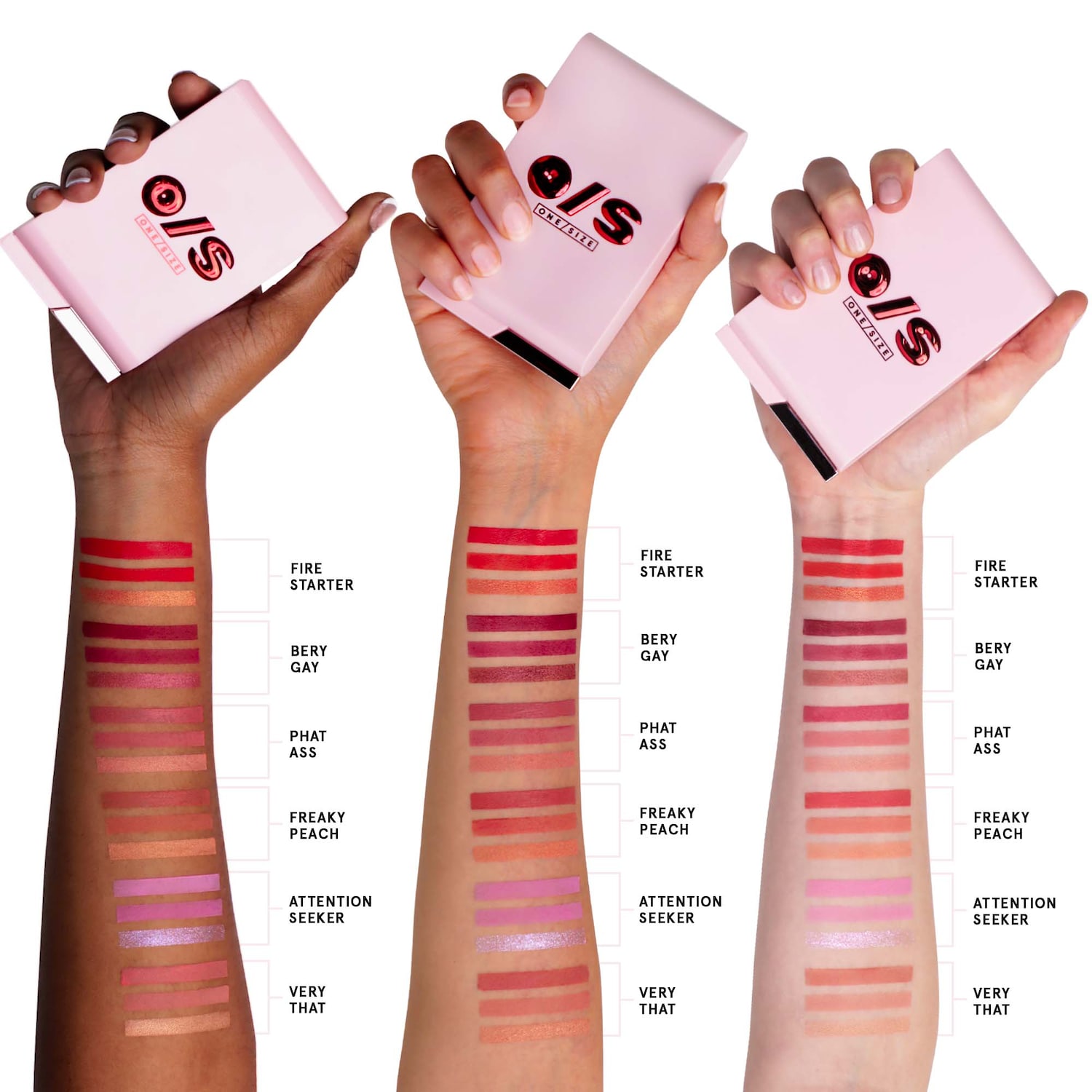 ONE/SIZE by Patrick Starrr Cheek Clapper 3D Blush Trio Palette | Mall ...