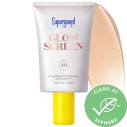 Mini Glowscreen Sunscreen SPF 40 with Hyaluronic Acid + Niacinamide ...