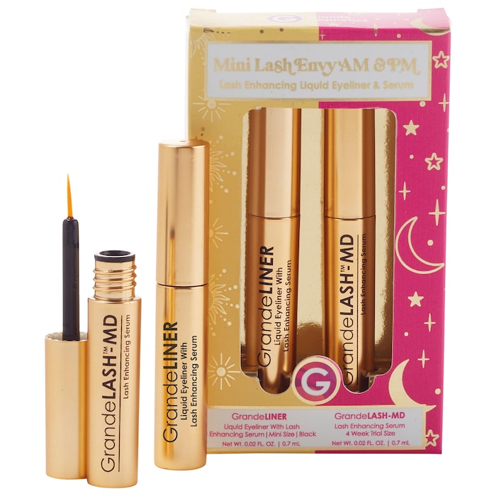 Mini Lash Envy Lash Enhancing Serum and Liquid Eyeliner Set - Grande ...