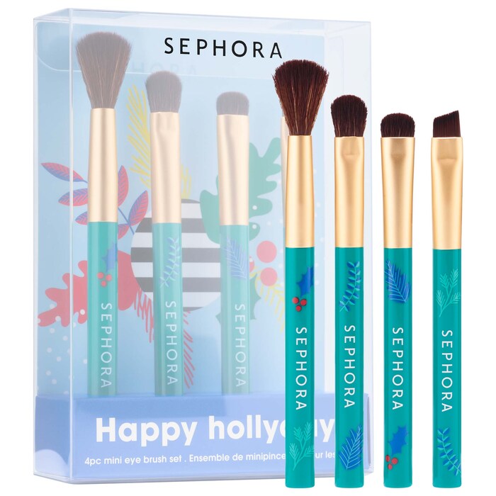 Mini Happy Hollydays Eye Brush Set - SEPHORA COLLECTION | Sephora