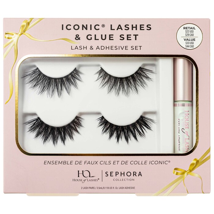 Iconic False Lashes and Adhesive Set - House of Lashes | Sephora